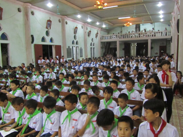 Gx. Thái Nguyên: Thành lập xứ đoàn TNTT Maria Goretti - Giáo phận Bắc Ninh