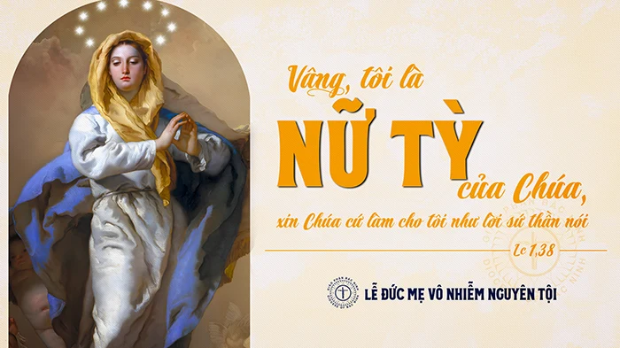 ĐỨC MẸ VÔ NHIỄM NGUYÊN TỘI. Lễ trọng - Giáo phận Bắc Ninh